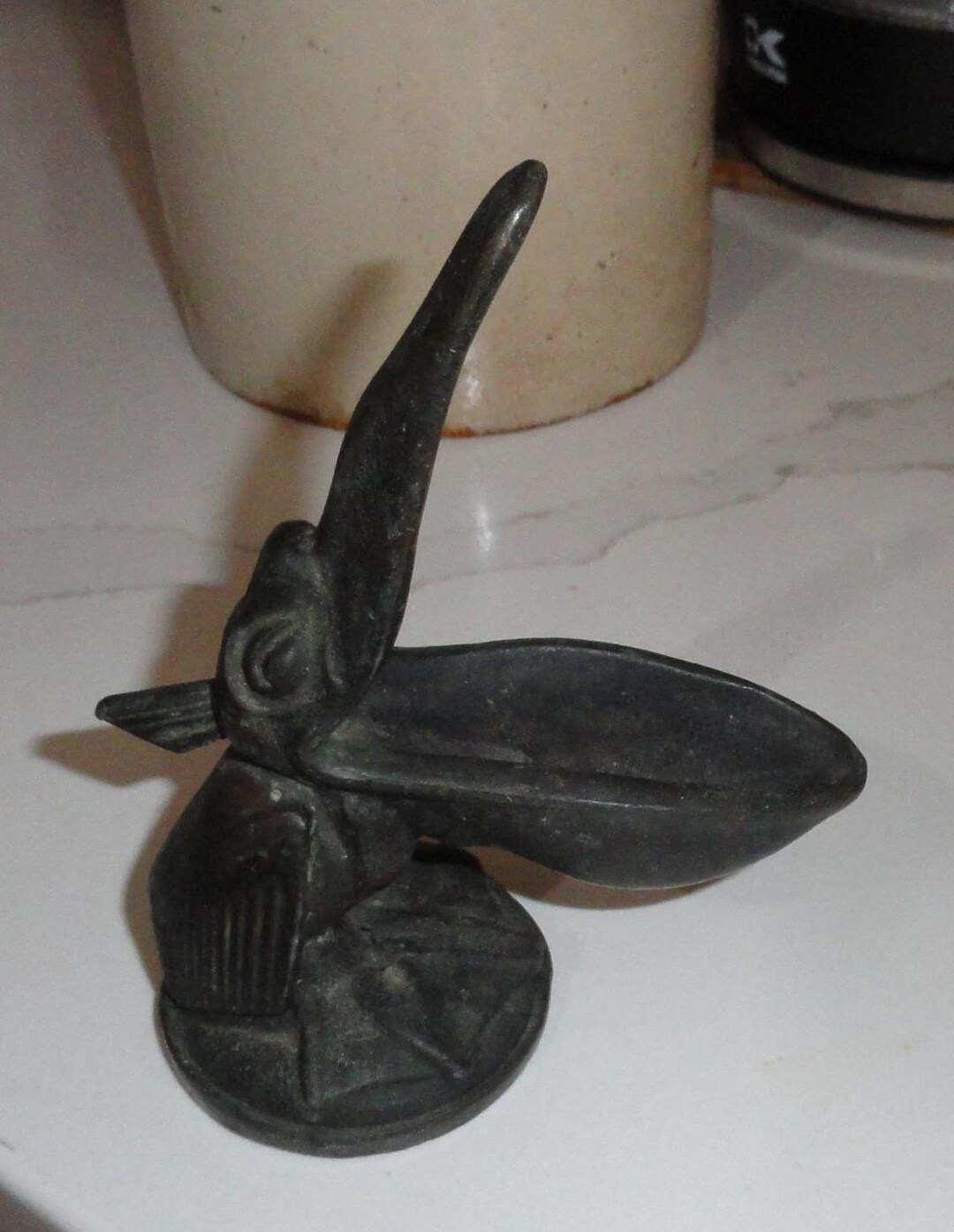Art Deco Pelican Pipe Holder Circa 1930s - Etsy