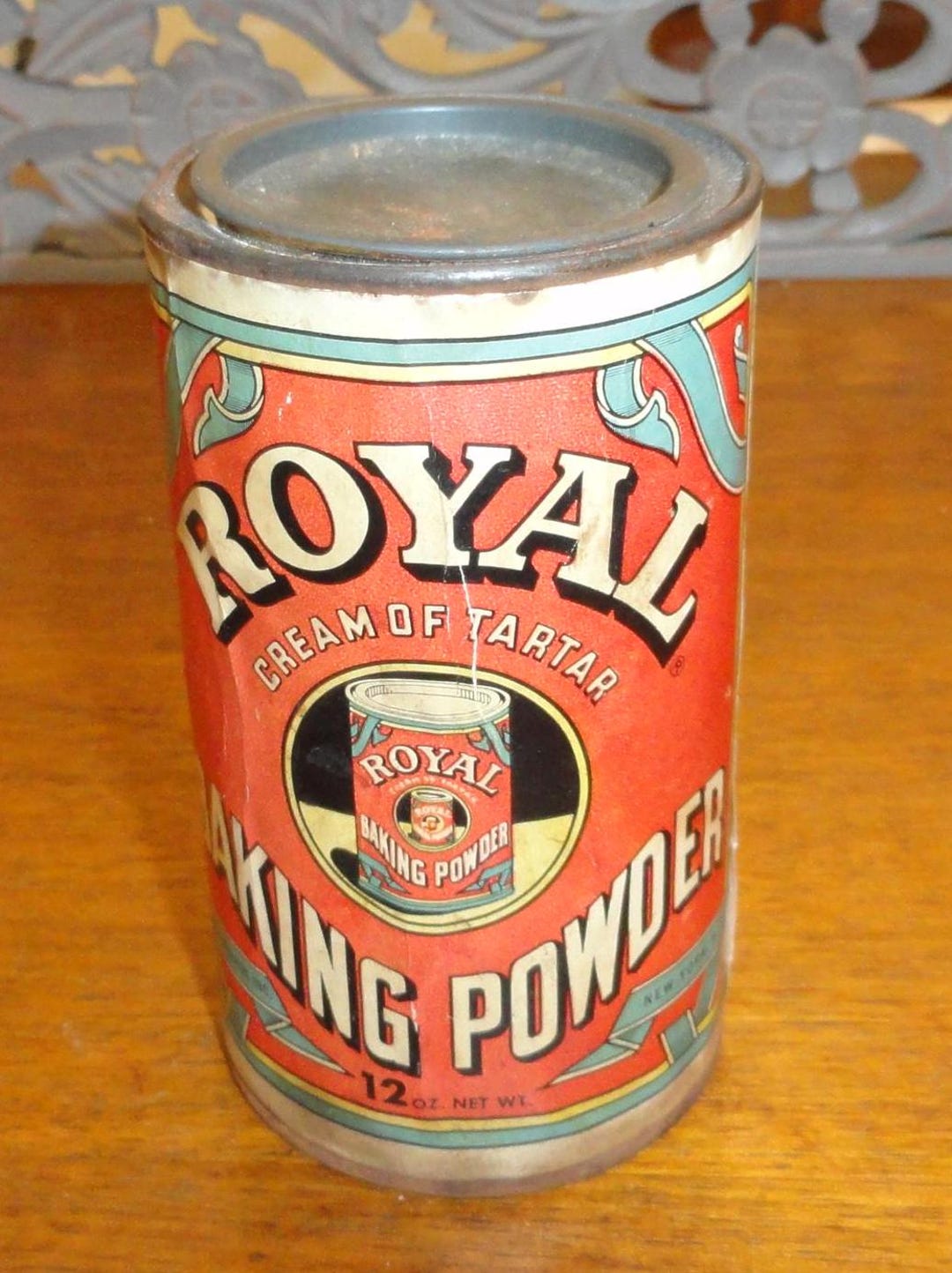 Royal Baking Powder Tin From 1963 - Etsy