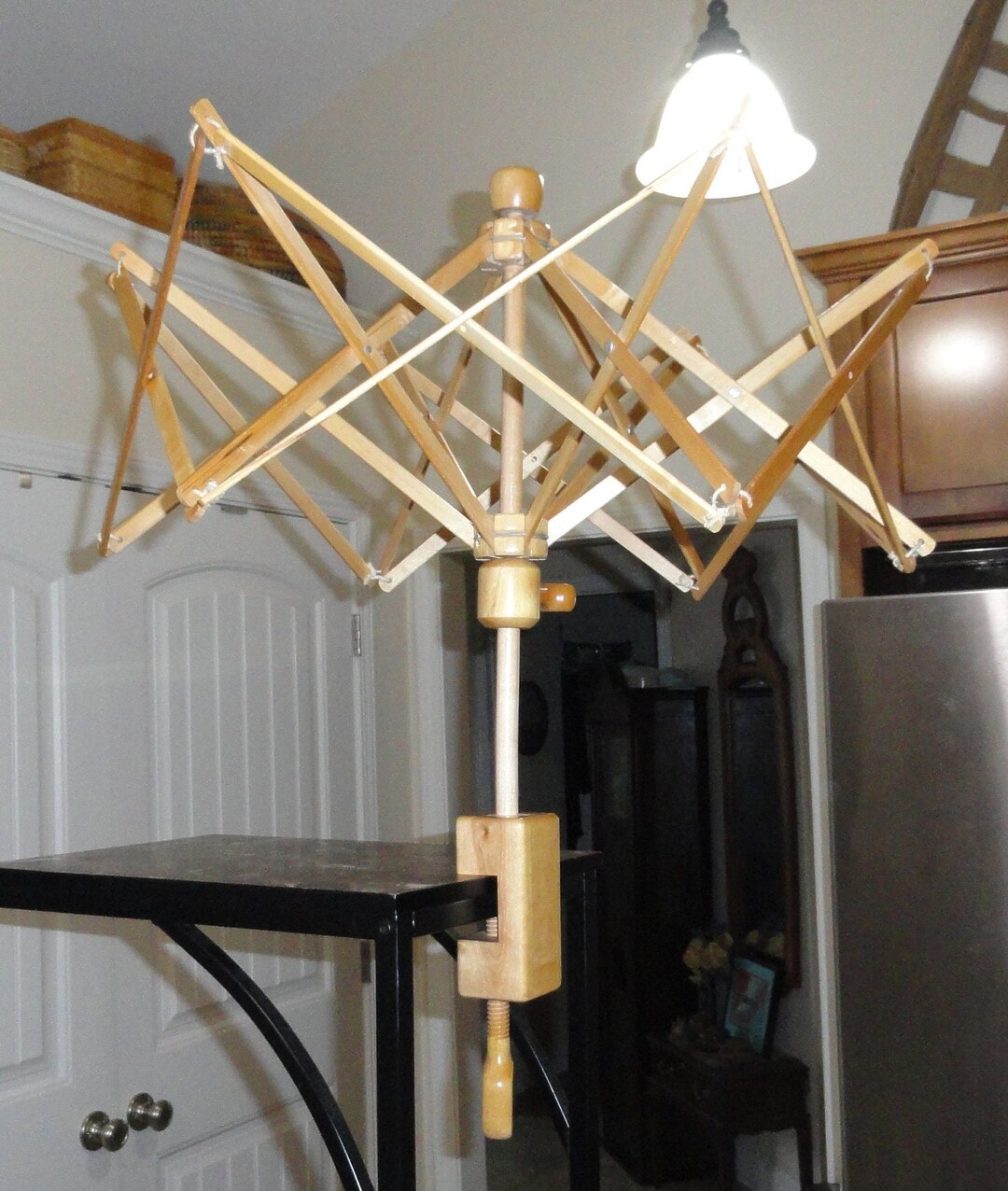 Wooden Yarn Winder With Clamp - Etsy