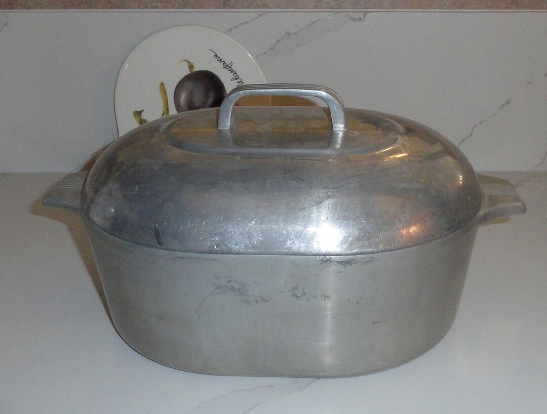 Magnalite Oval Roaster 4265P Wagner Ware - Etsy