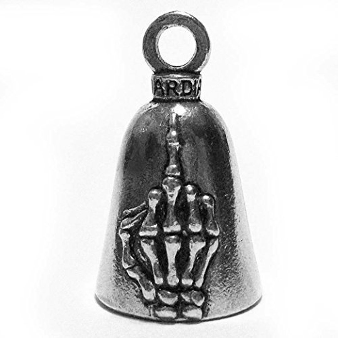 Guardian Bell Middle Finger Motorcycle Biker Luck Riding Bell - Etsy