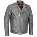 Mens Beltless Dual Conceal Carry Distressed Gray Premium Cowhide ...