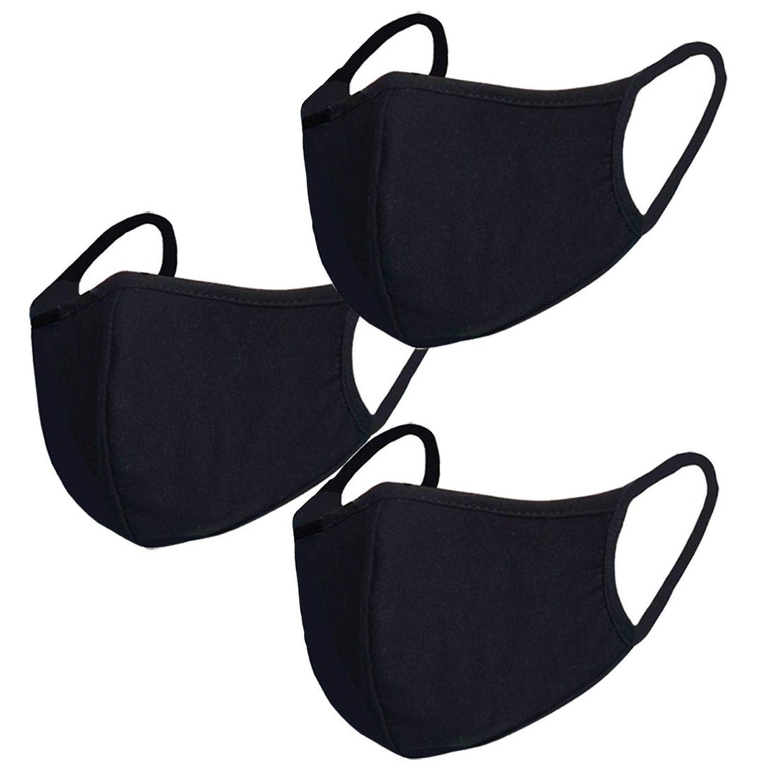 Mouth Mask Adult Unisex Anti-dust Cotton Blend Washable Reusable FREE ...