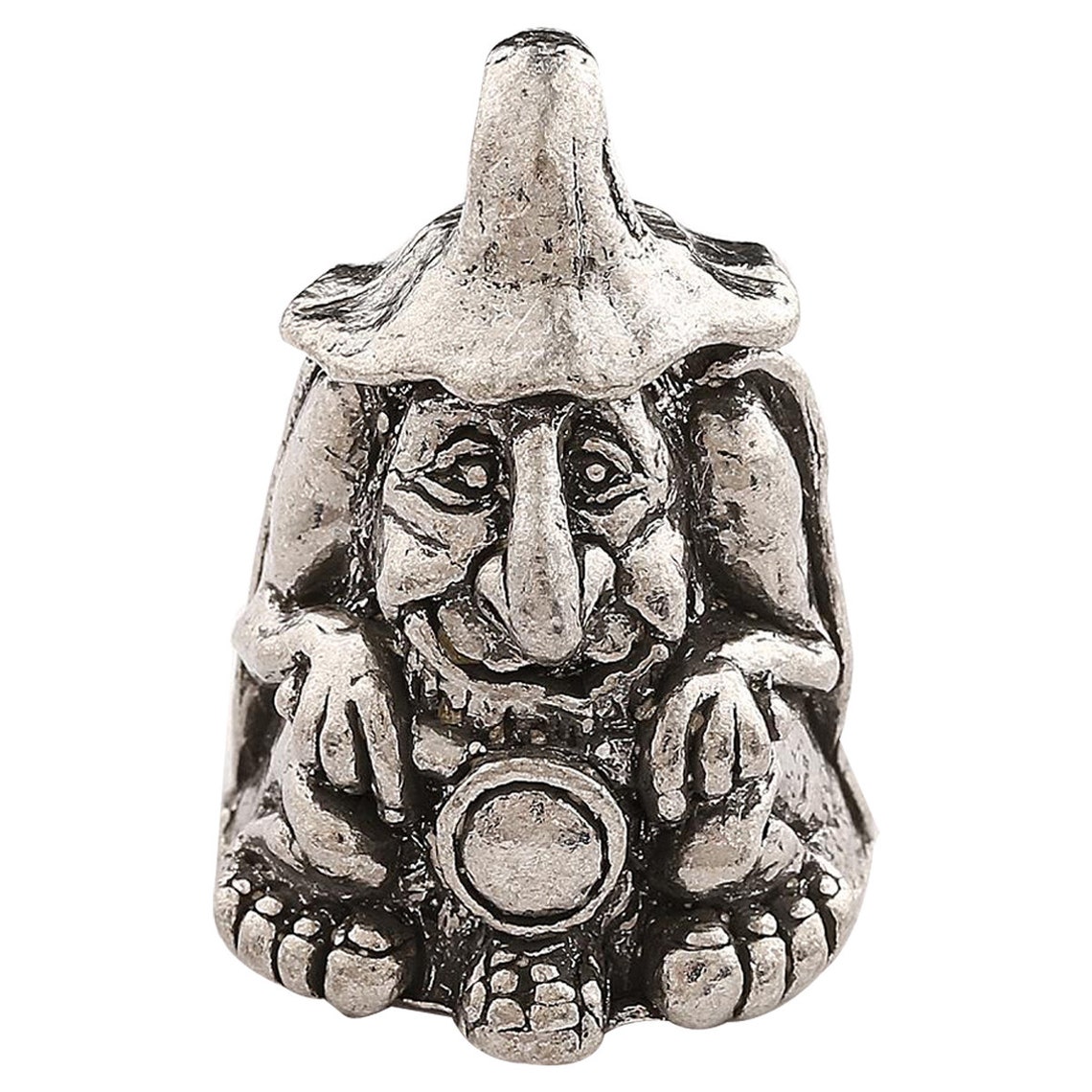 Guardian Bell Pewter Keychain - Gnome - Etsy