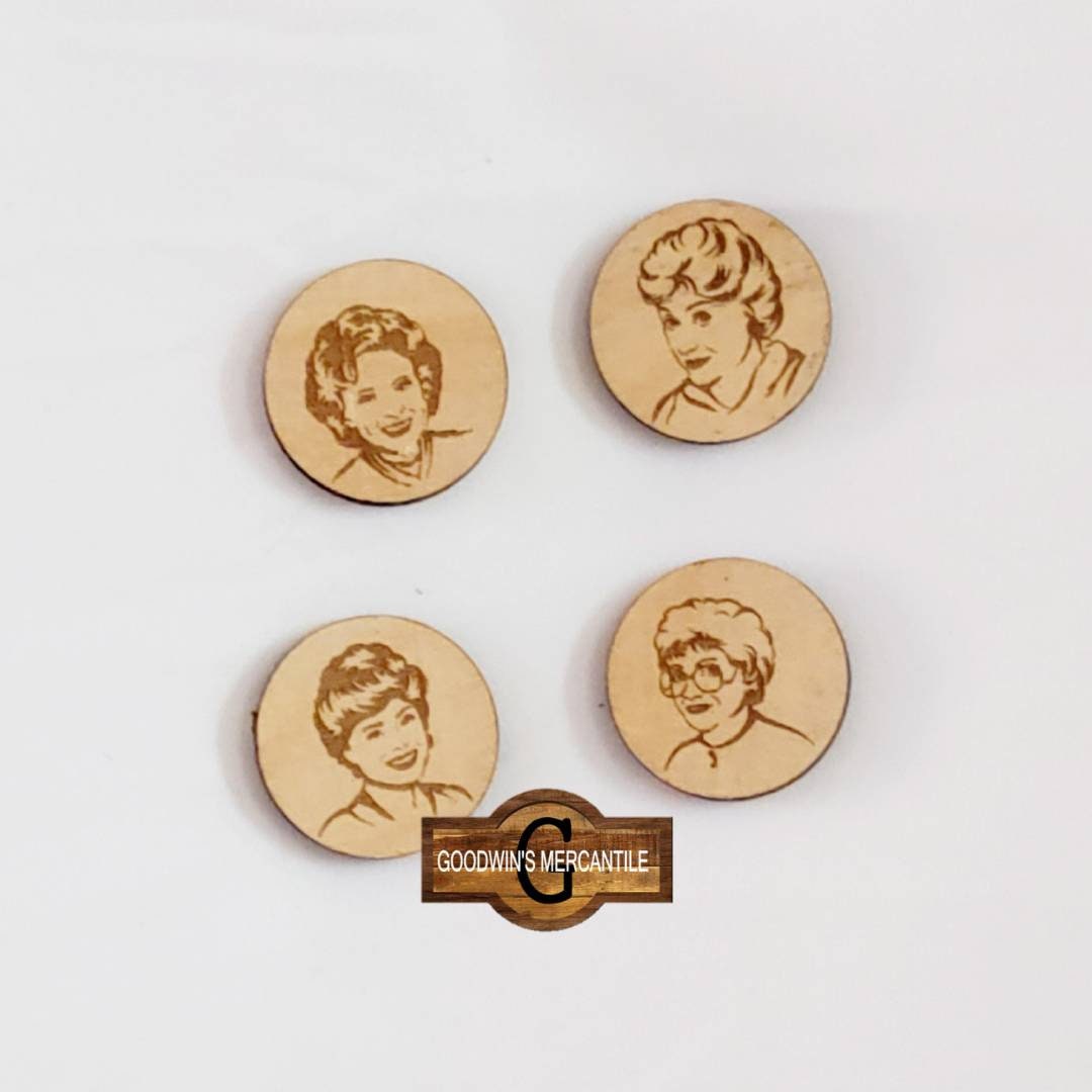 GOLDEN GIRLS Magnets-perfect Fun Gift-roommates-friends-relative ...