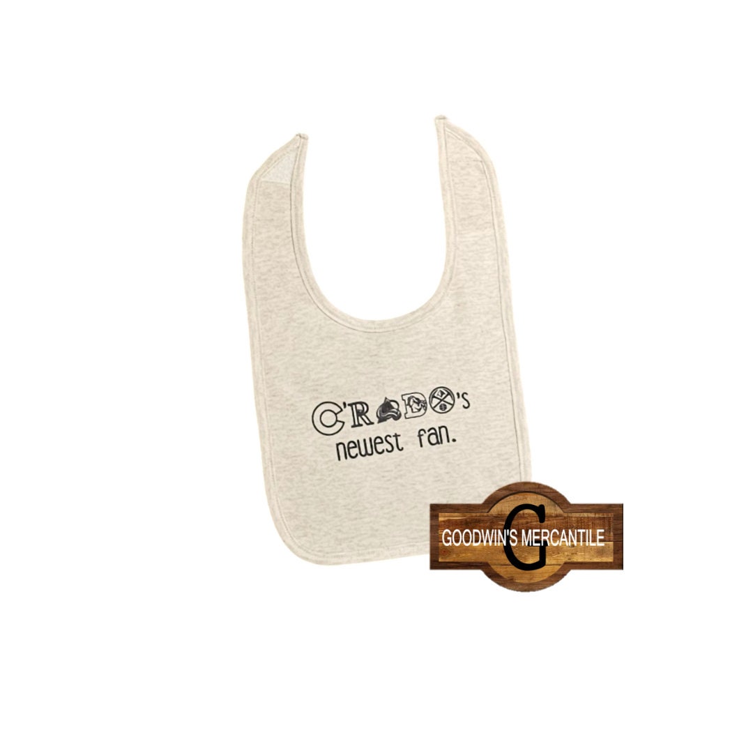 C'RADO All in One SPORTS Teams Bib-fun Gift-gender Neutral-baby Shower ...