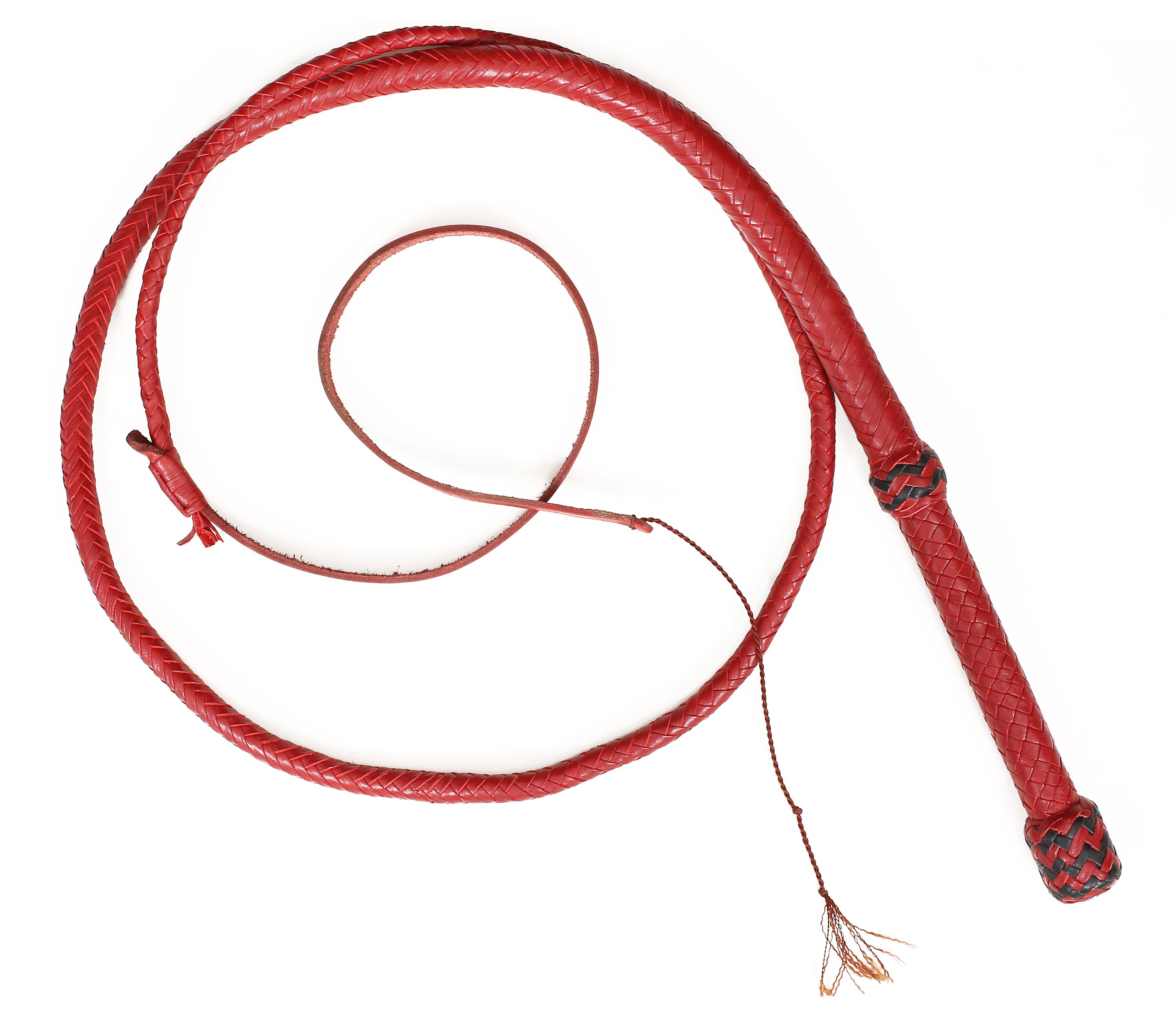 Leather Bullwhips Cow Hide Leather 3 Feet to 12 Feet Long Whips 12 ...