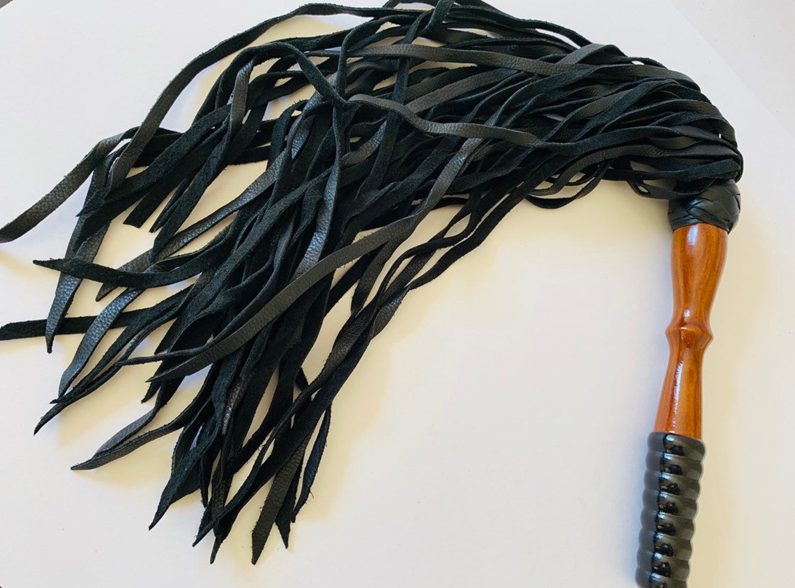 Leather Flogger Real Genuine Cow Hide Leather Flogger 100 | Etsy