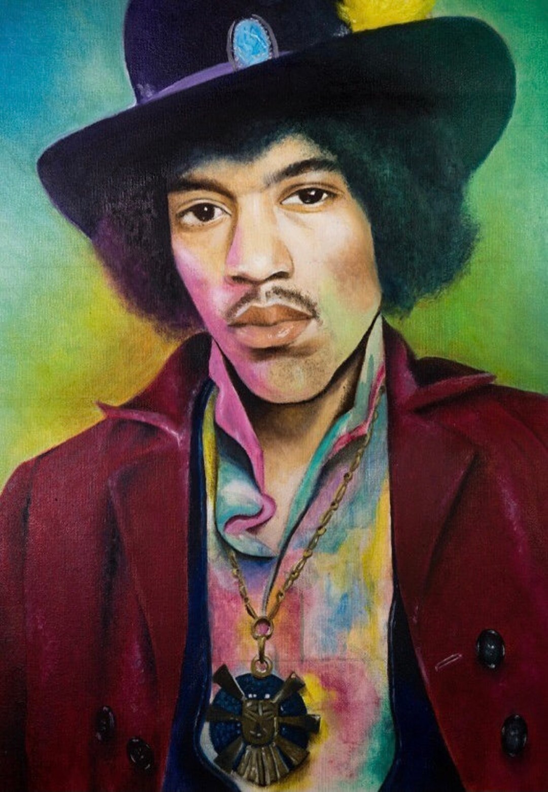Voodoo Child - Original Painting, Oil on Canvas - Etsy
