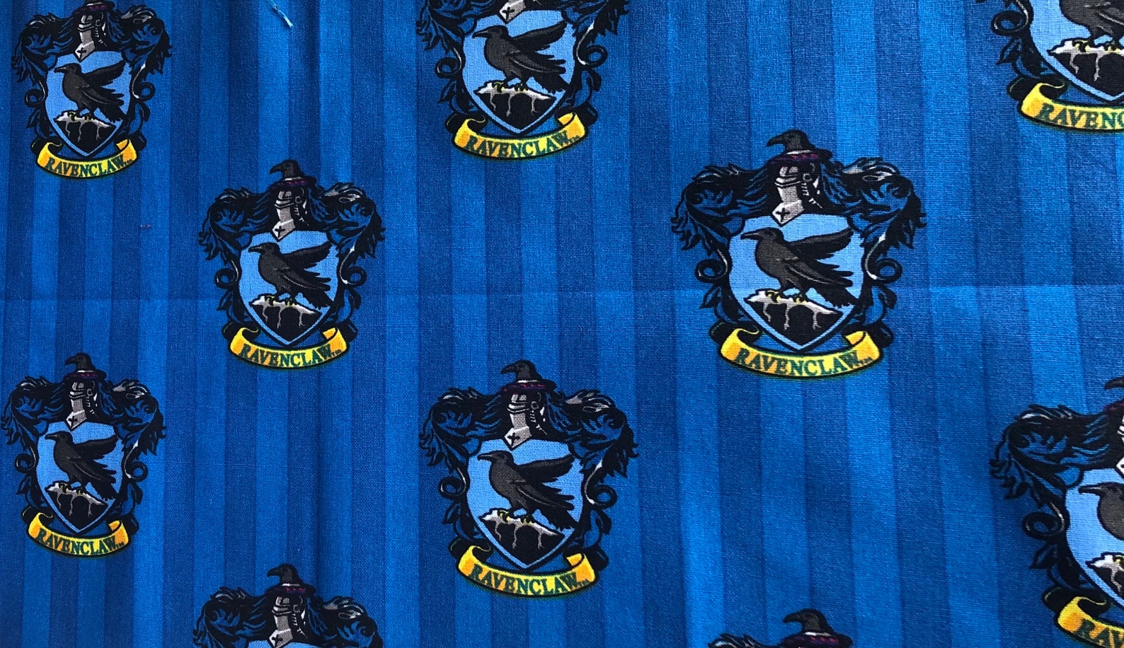 Harry Potter House Ravenclaw Cotton Fabric 1 FQ - Etsy