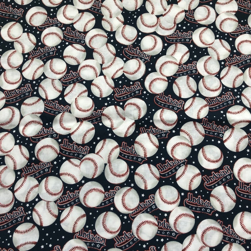 Baseball Fabric - Etsy