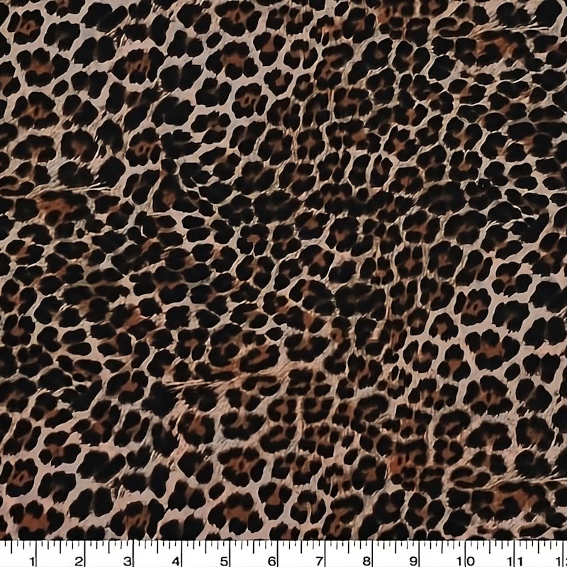 Cheetah Print Fabric - Etsy