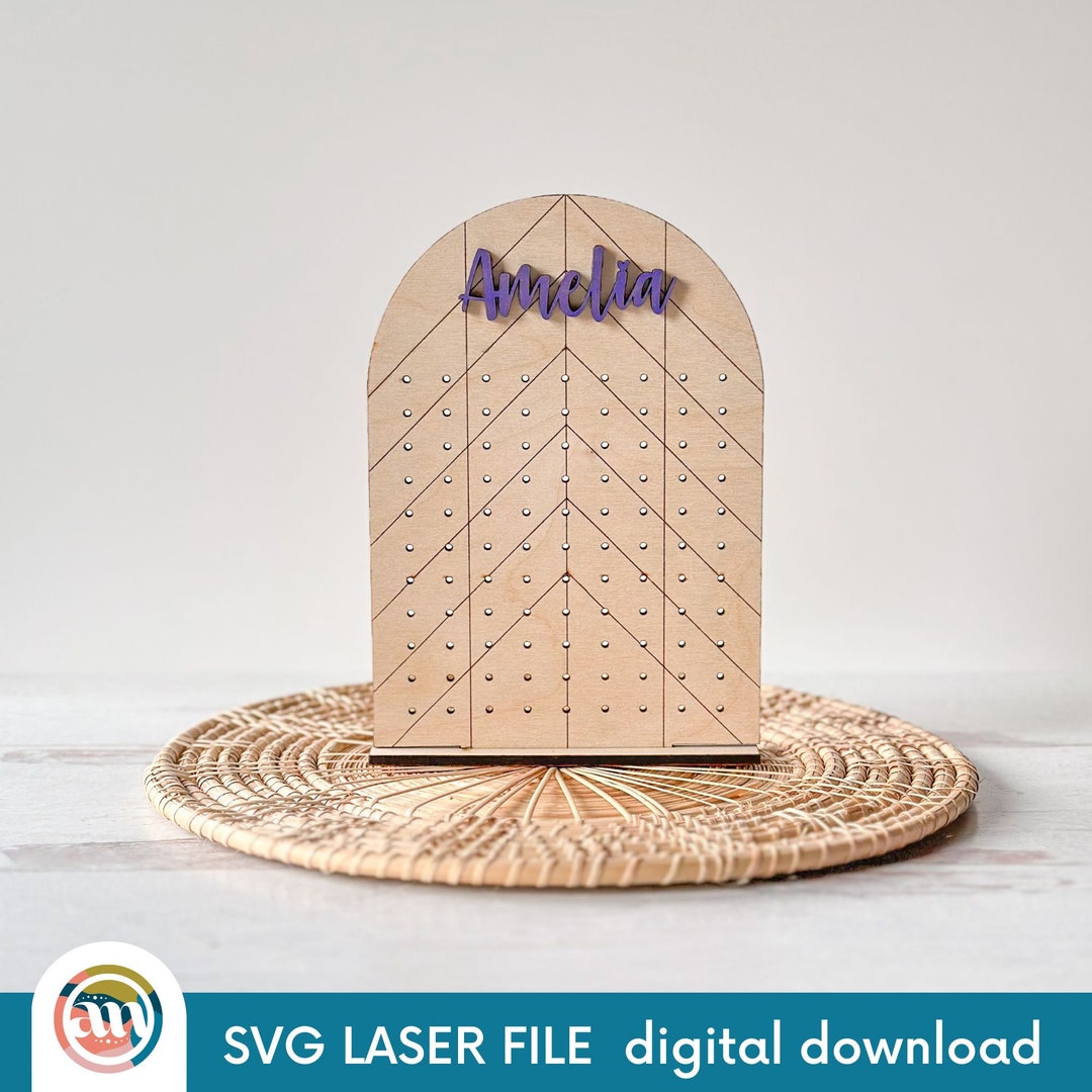 SVG Small Chevron Display Stand, Laser Cut File for Glowforge ...