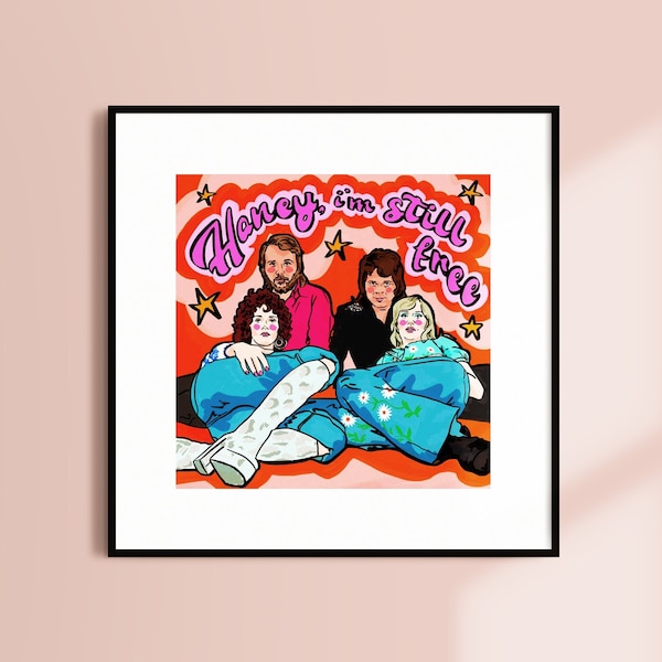 Abba Poster - Etsy