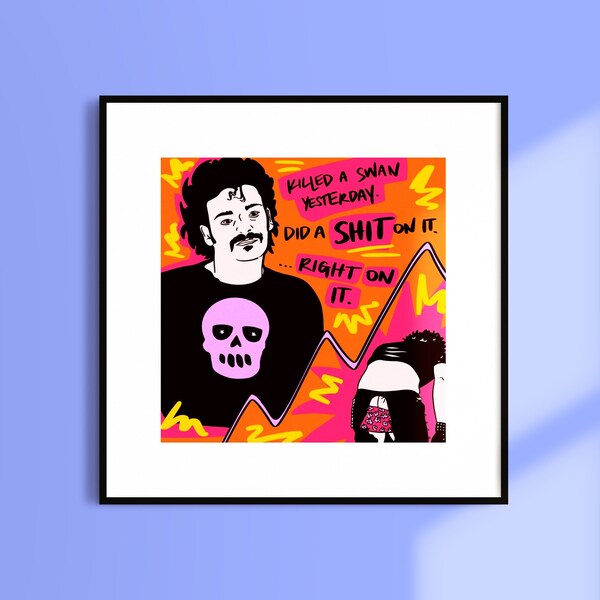 Mighty Boosh Moon Poster - Etsy