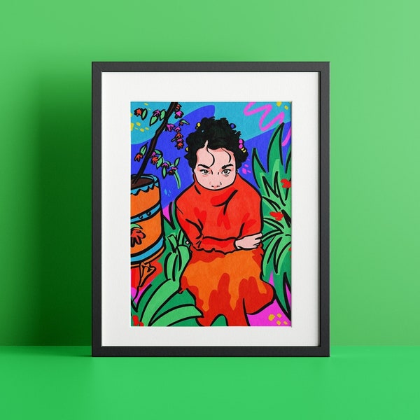 Bjork Print - Etsy