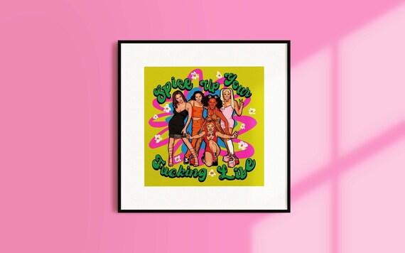 SPICE GIRLS Art Wall Art Fan Art Print Girl Power | Etsy Australia
