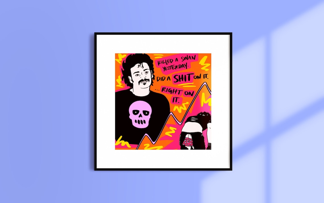 The MIGHTY BOOSH Howard Moon 'gothic Howard' Art - Etsy UK
