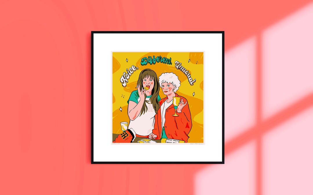Kath and Kim Art Print Noice Different Unusual Kath Day Knight Look at ...