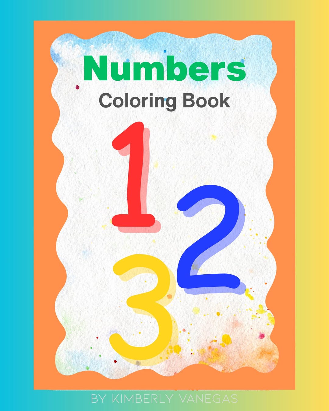 Numbers Coloring Book - Etsy