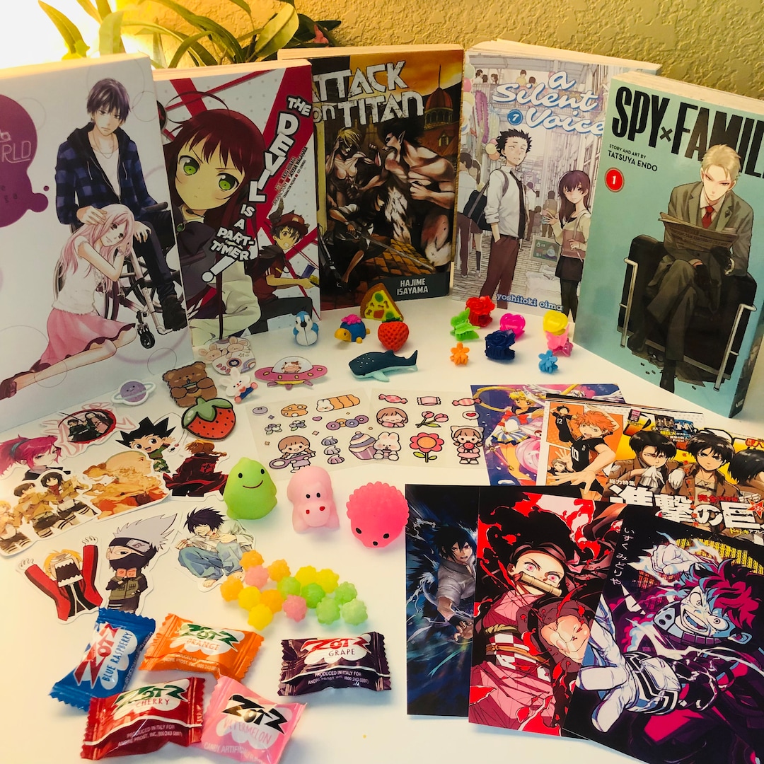Manga/anime Surprise Bundle - Etsy