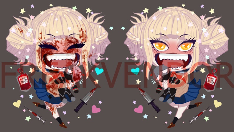 Toga-chan's Favorites - Toga Acrylic Charm - Etsy