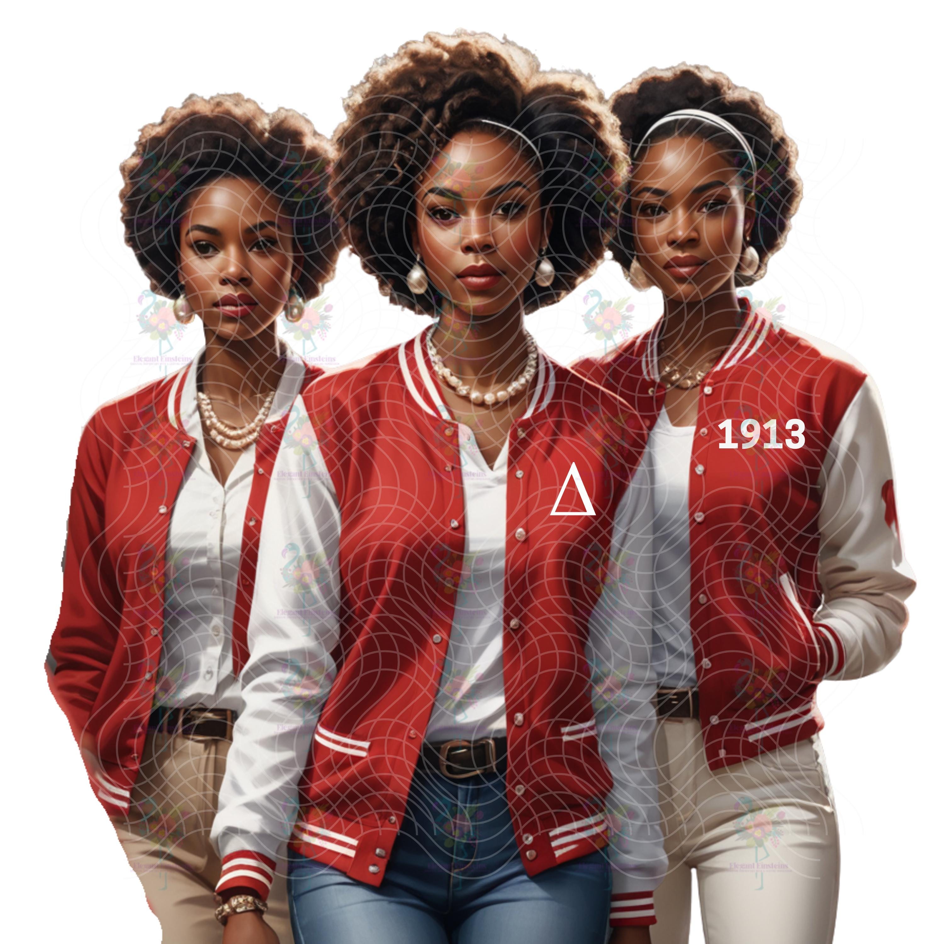 Delta Sigma Theta PNG | Empowered Women Digital Art (PNG and PDF) - Etsy