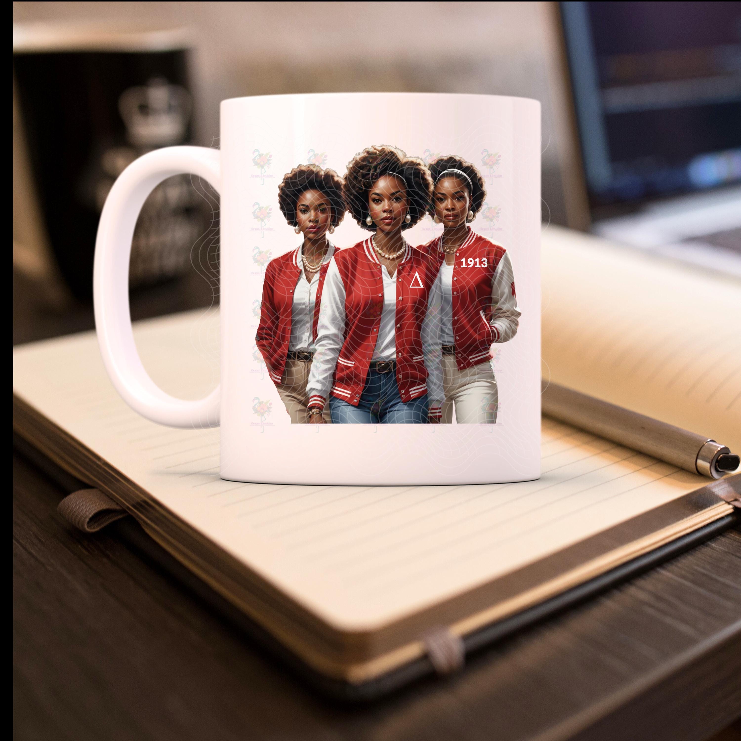 Delta Sigma Theta PNG | Empowered Women Digital Art (PNG and PDF) - Etsy