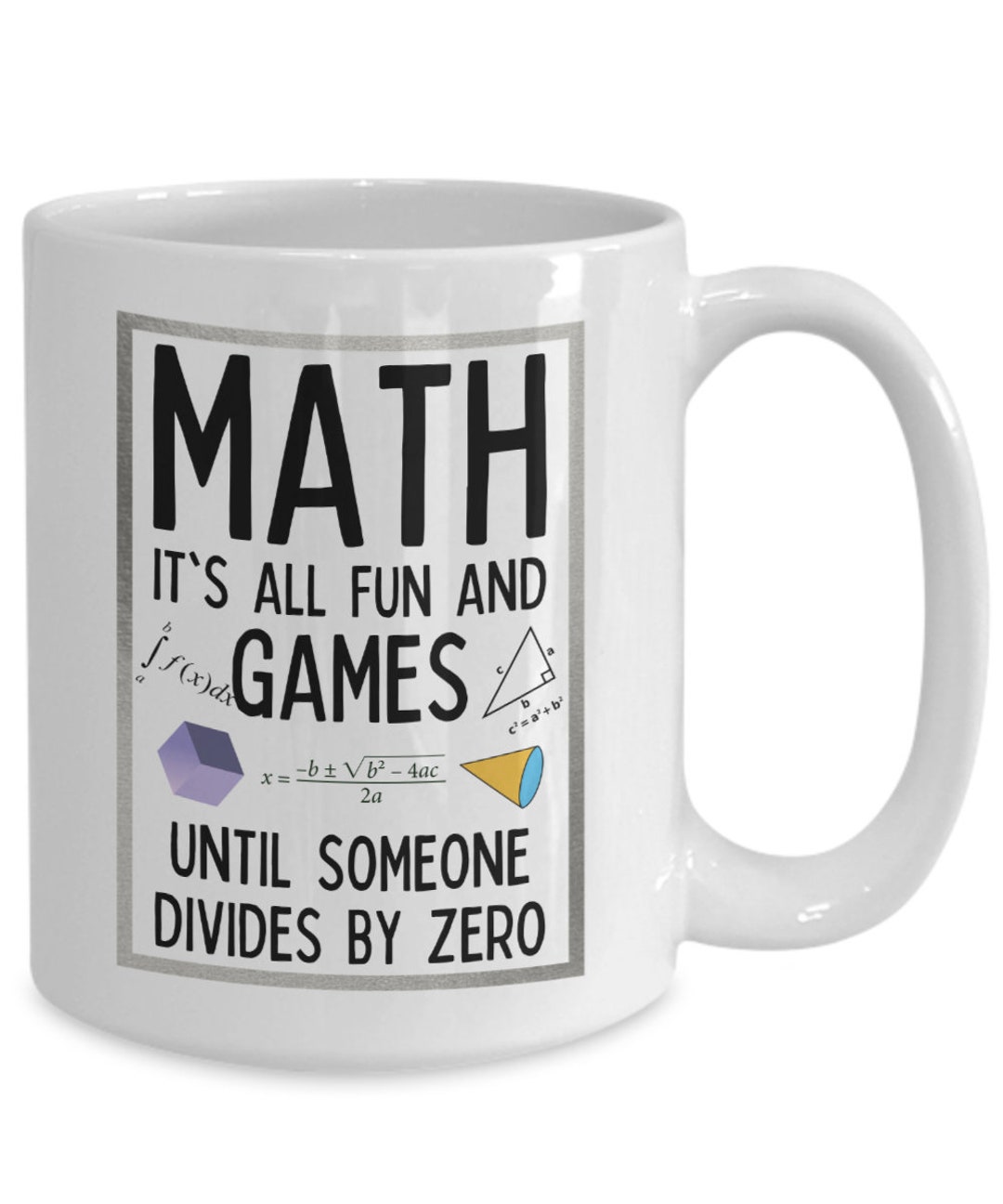 Funny Math Mug Mathematician Coffee Cup Math Teacher Gift - Etsy UK