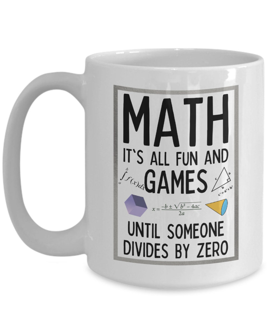 Funny Math Mug Mathematician Coffee Cup Math Teacher Gift - Etsy UK