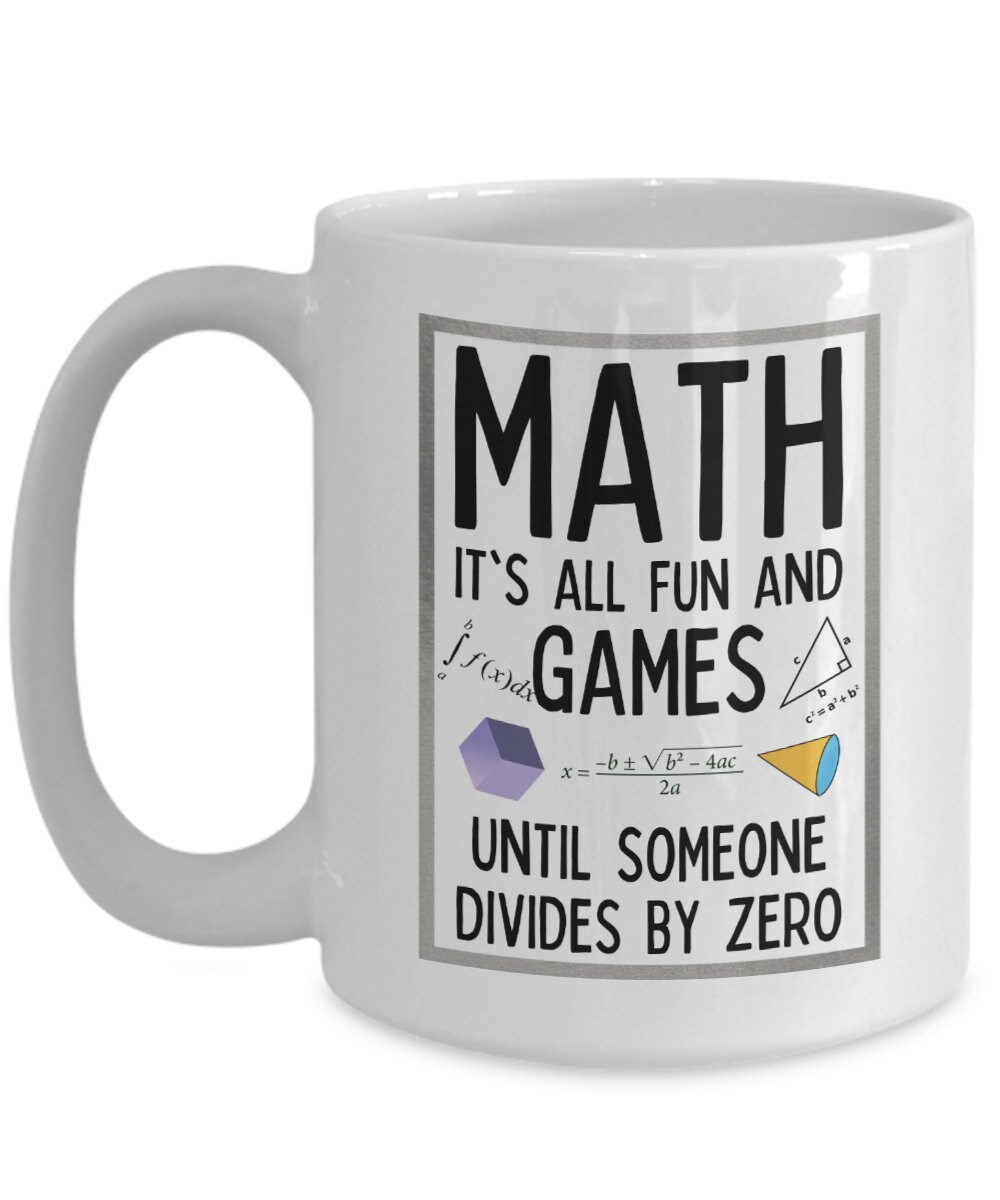 Funny Math Mug Mathematician Coffee Cup Math Teacher Gift - Etsy UK