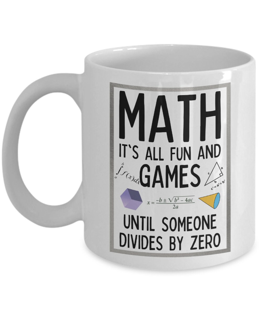 Funny Math Mug Mathematician Coffee Cup Math Teacher Gift - Etsy UK