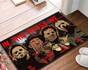 Horror Family Mat - Etsy