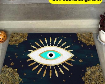 Evil Eye Doormat - Etsy