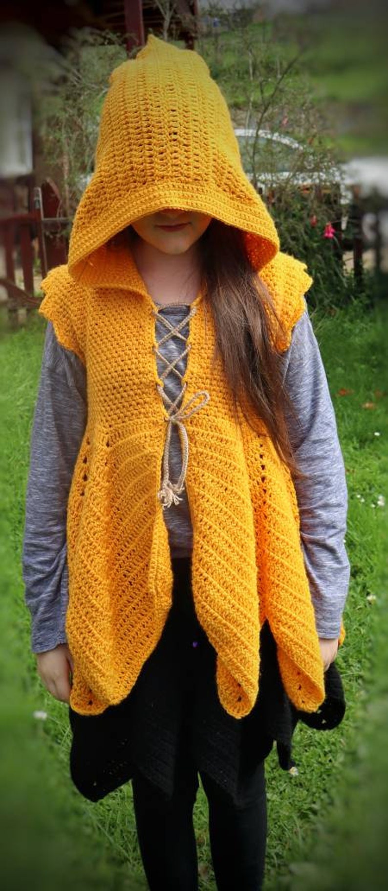 Forest Sprite Vest PDF Pattern - Etsy