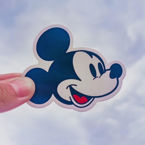 Mickey Mouse Decal - Etsy