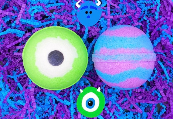 Monsters Inc Surprise Bath Bomb Bath Bomb for Kids Birthday - Etsy