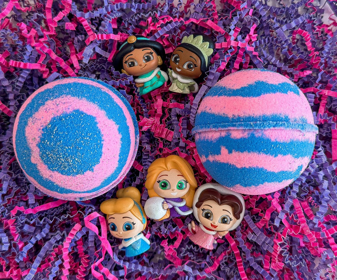 Winter Princess Bath Bomb With Toy, Birthday Gifts for Kids, Party ...