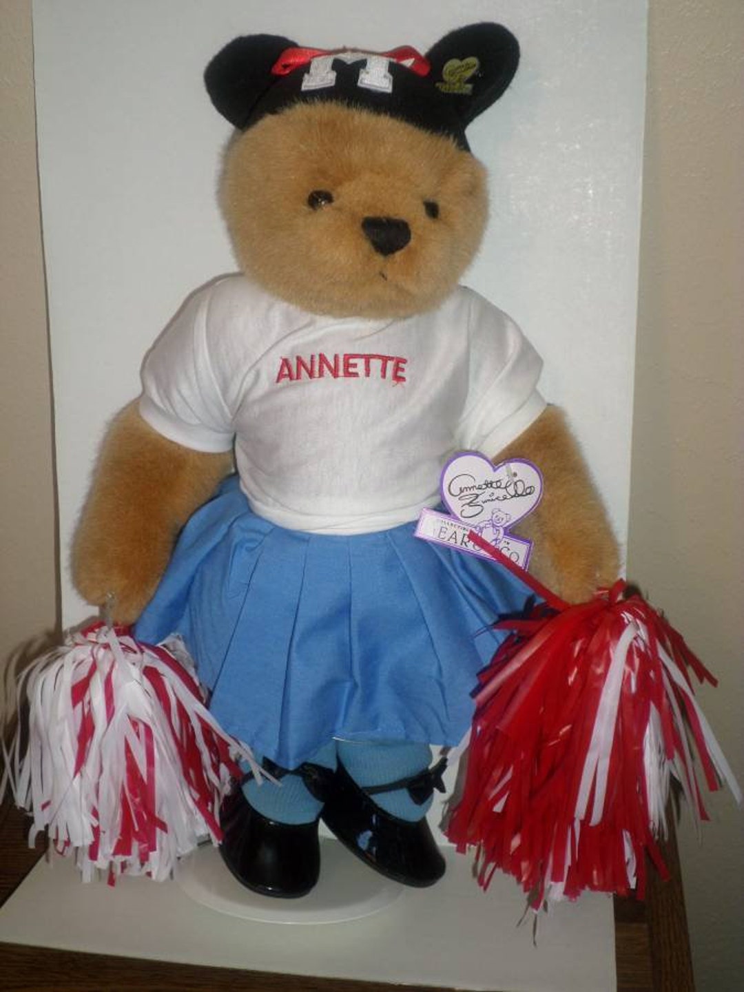 Annette Funicello "mouseketeer" Bear - Etsy