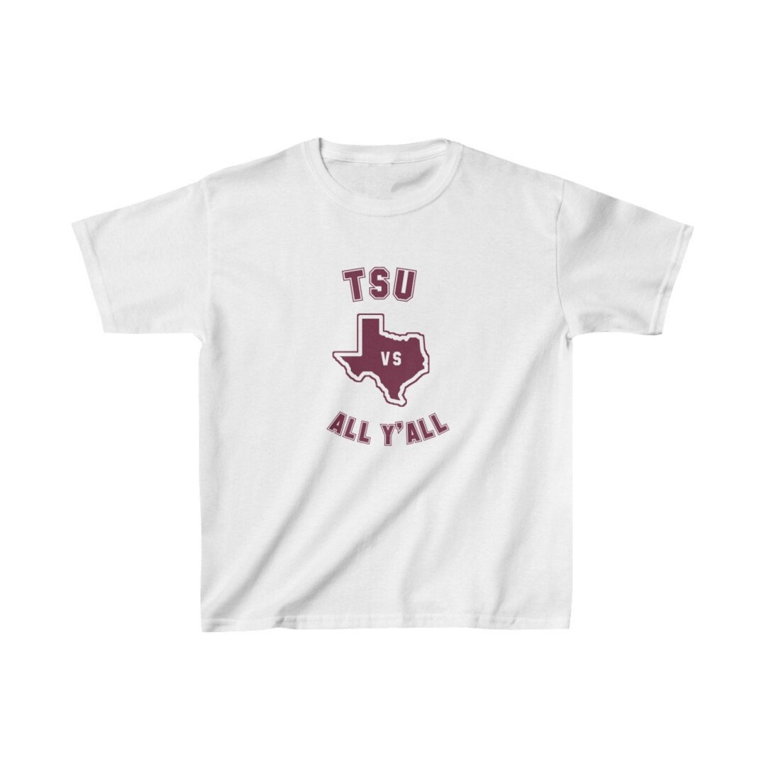 TSU Vs All Youth Tee (multiple Colors) - Etsy