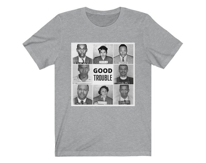 Good Trouble Tee (multiple Colors) - Etsy