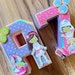 Girl Spa Party 3D Letter, Spa Party 3D Letter, Girl Spa Party Birthday ...