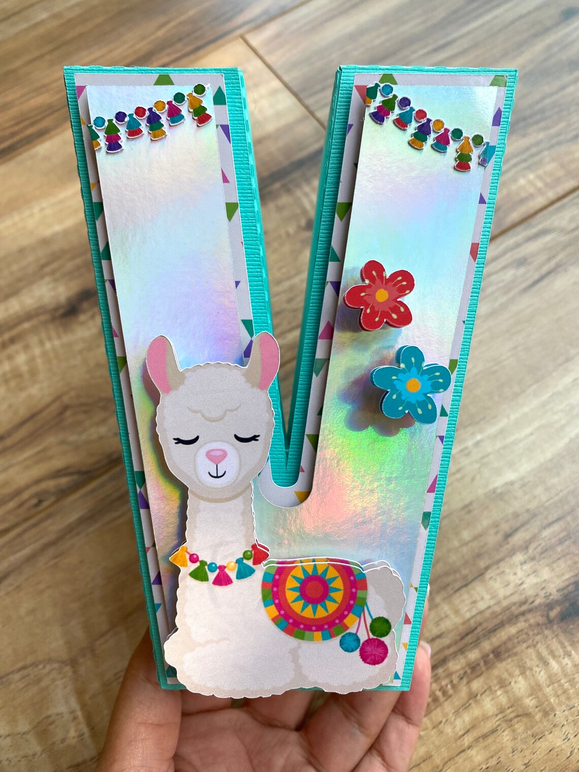 Llama 3D Letters / Llama Party Decorations / Llama Birthday | Etsy