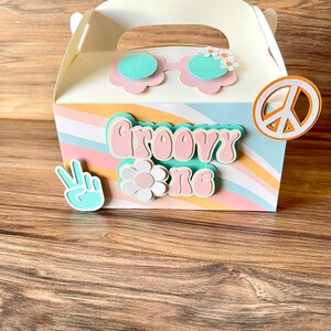 Groovy One Cake Topper / First Birthday Cake Topper / Groovy Birthday ...
