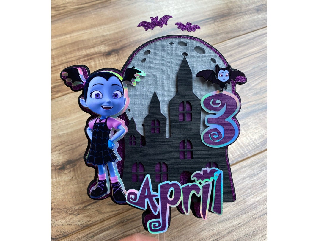 Vampirina Cake Topper / Vampirina Birthday / Vampirina Party Supply ...