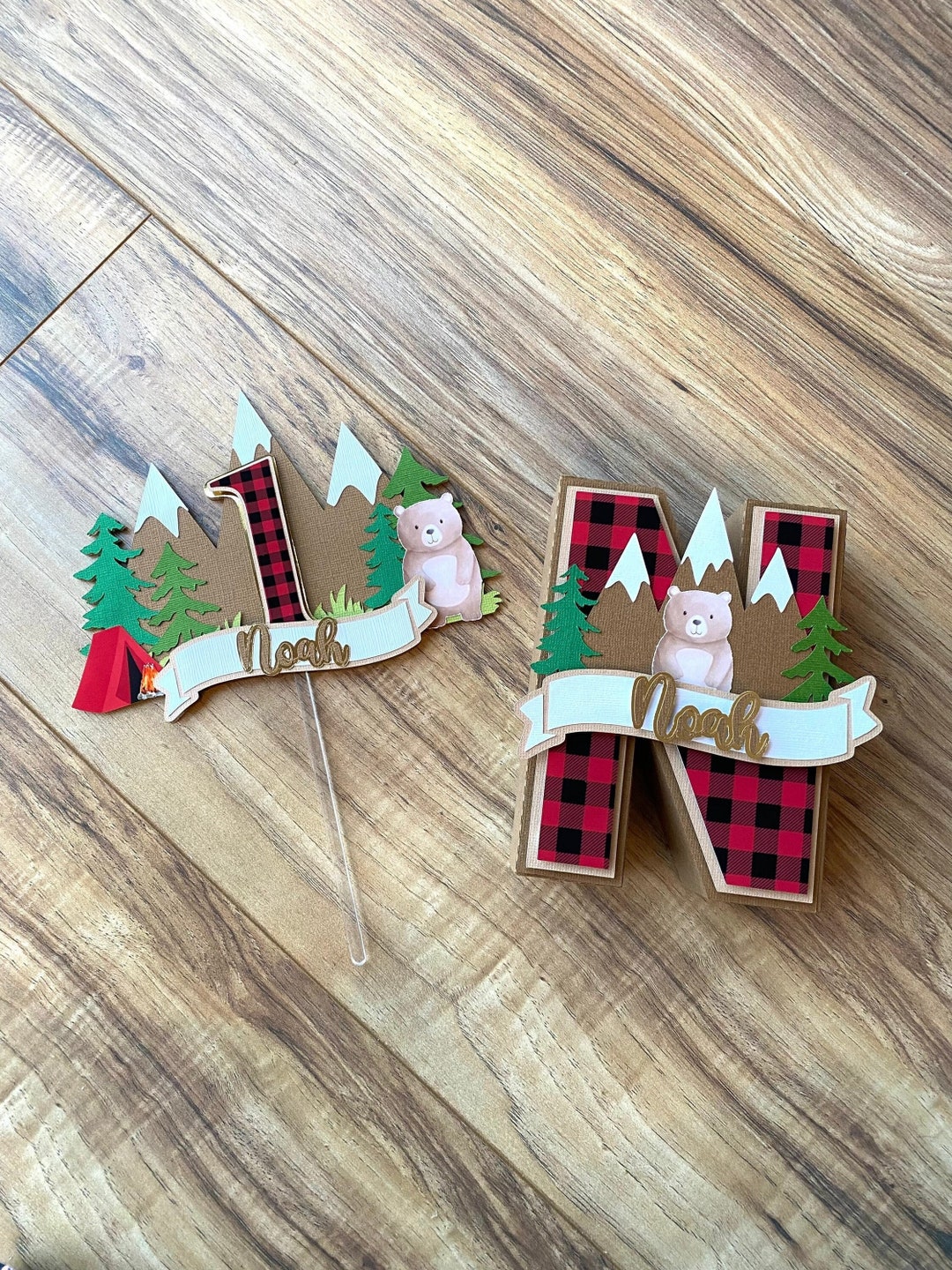 One Happy Camper 3D Letters / One Happy Camper Party - Etsy