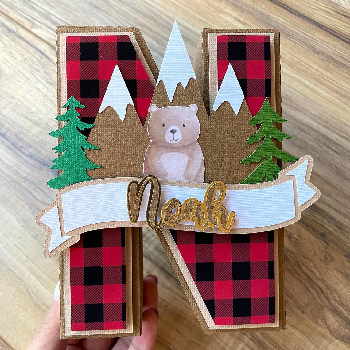 One Happy Camper 3D Letters / One Happy Camper Party | Etsy