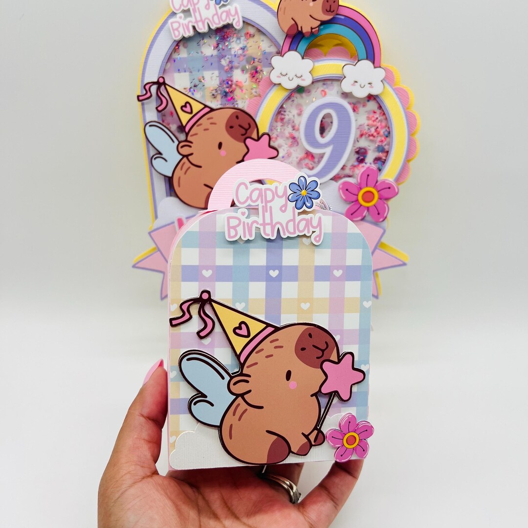 Capybara Favor Box / Capybara Candy Box / Capybara Party Supplies ...