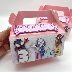 Spider and Amazing Friends Gable Box / Ghost Spider Gable Box / Spidey ...