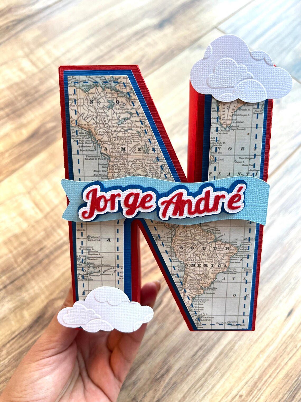 Airplane 3D Letters / Vintage Airplane 3D Letters / Airplane | Etsy